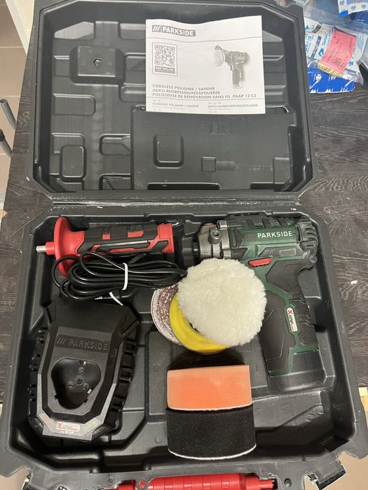 Polerka parkside 12V + ladowarka Poznań Piątkowo • OLX.pl