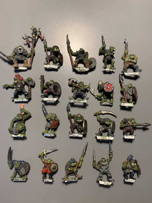 Warhammer Fantasy Battle: Orcs x 20, 1987 r. i 1988 r., oldhammer ...