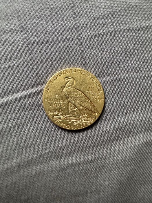 Złota Moneta 5 Dolarów 1909 Warszawa Białołęka • OLX.pl