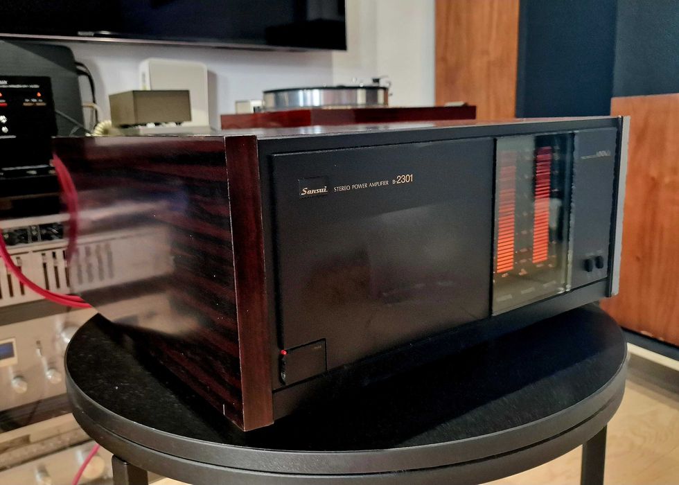 Wzmacniacz końcówka SANSUI B-2301 Vintage Katowice Janów-Nikiszowiec ...