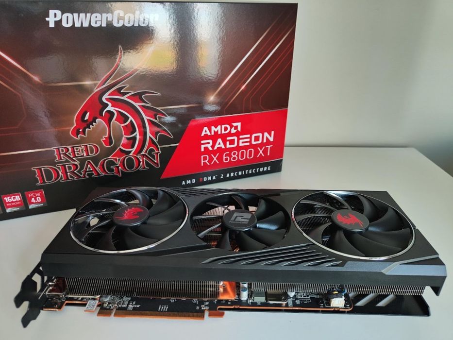 Видеокарта PowerColor Radeon RX 6800 XT 16 GB Red Dragon: 13 999 грн ...