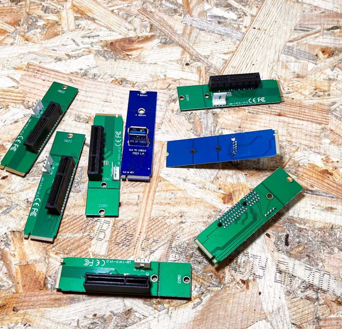 Переходники м2 m2 pci e райзер Riser M2 TXIC для майнинга М2 - USB 3.0 ...