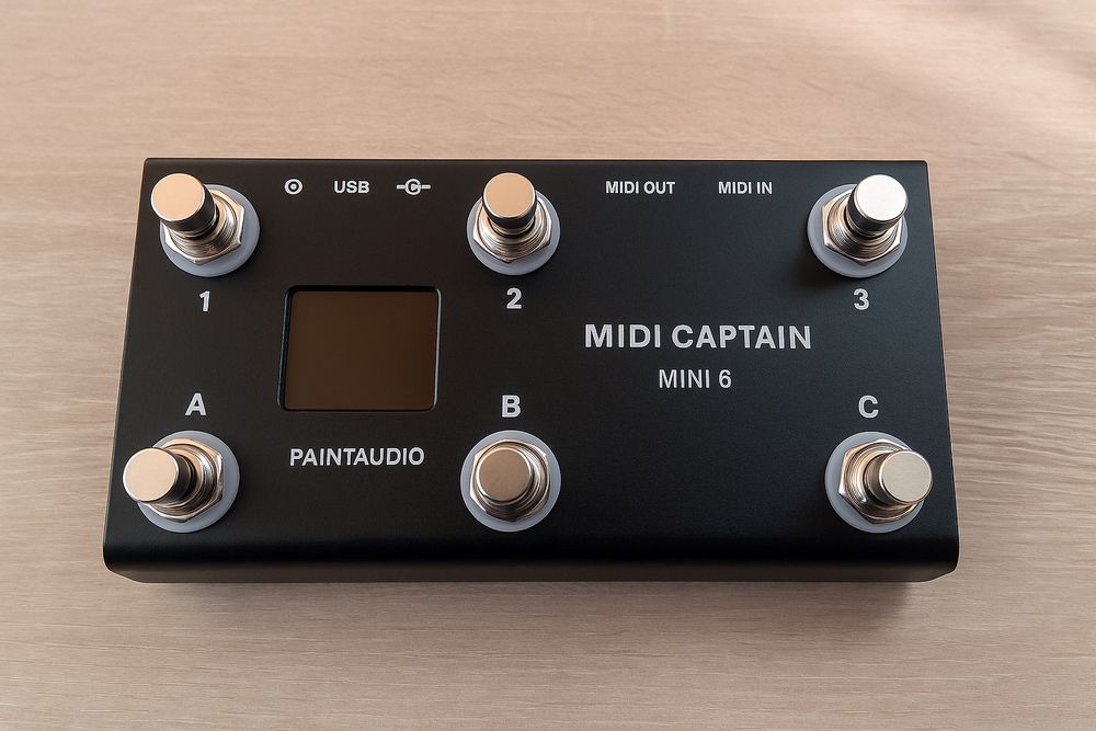 MIDI контроллер PAINTAUDIO Captain Mini 6 (футсвитч): 2 200 грн ...