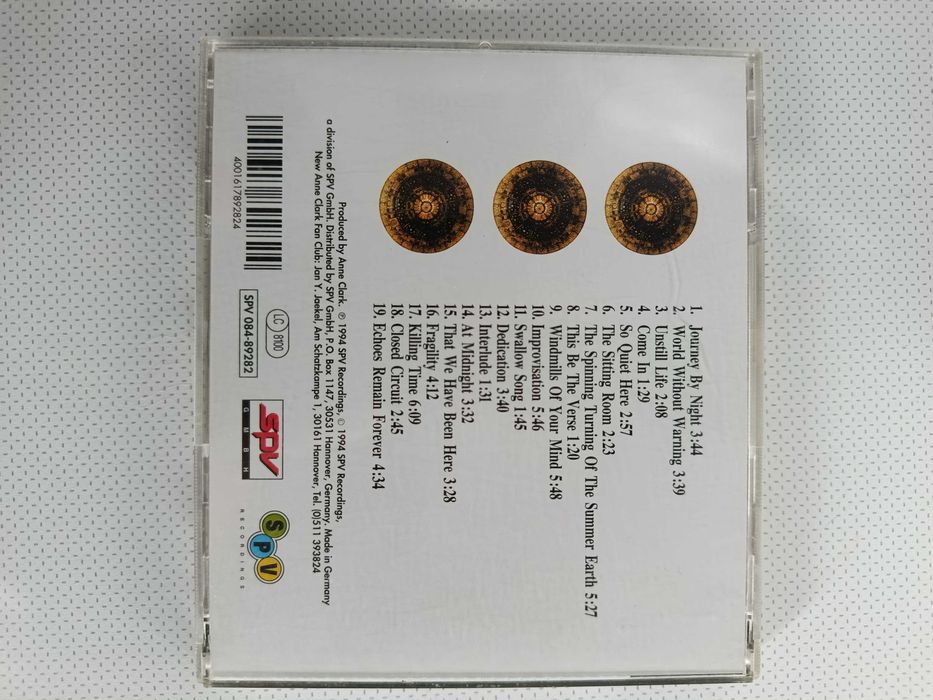 ANNE CLARK and friends, live at the Passionskirche, Berlin Psychometry ...