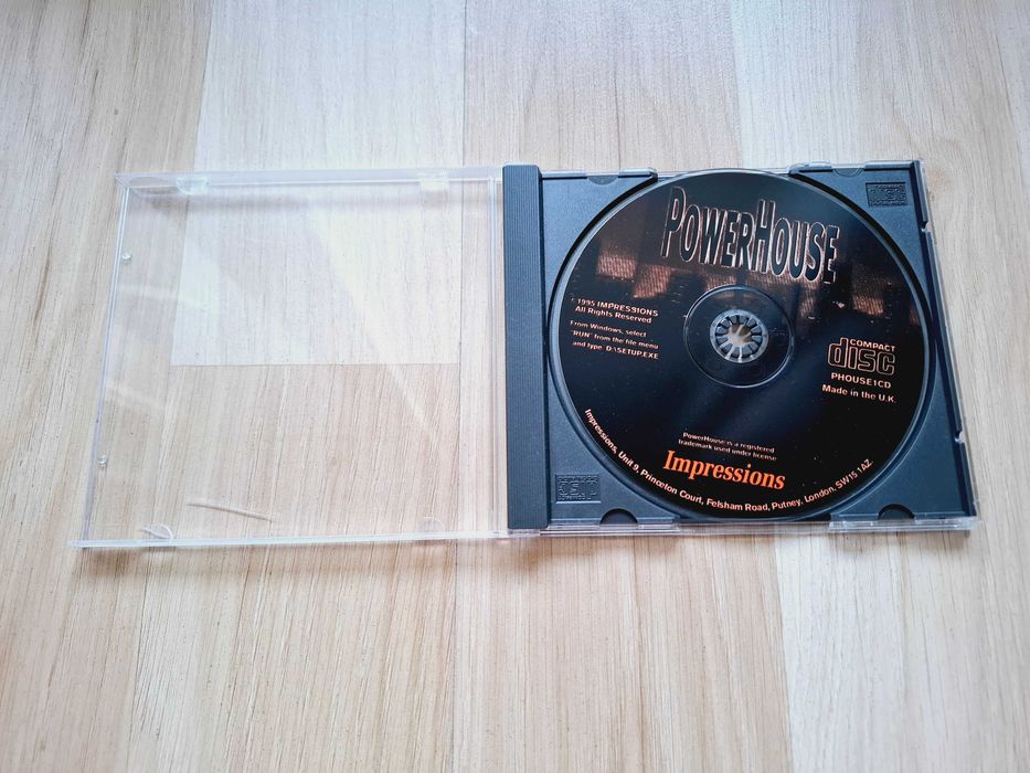 PowerHouse PC CD 1995 Impressions – klasyczna gra strategiczna UK ...
