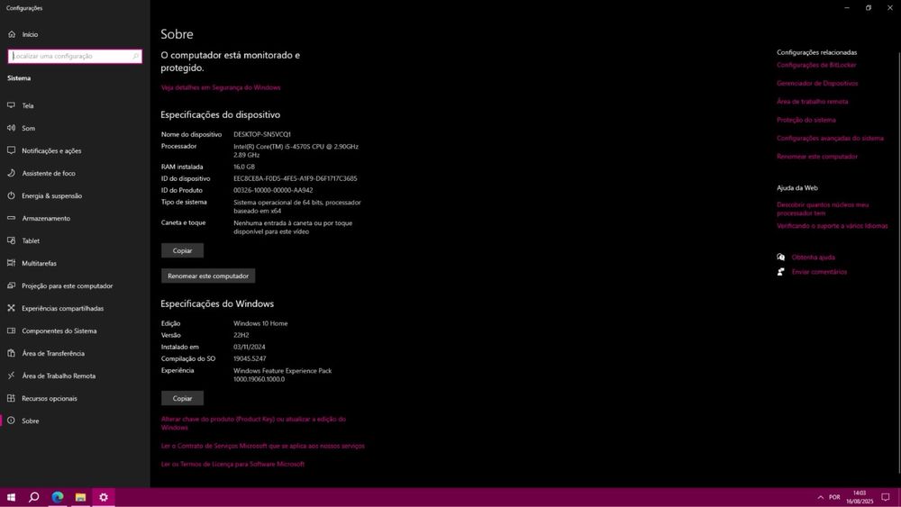 PC Intel core i5 4570S 16GB Almada, Cova Da Piedade, Pragal E Cacilhas ...