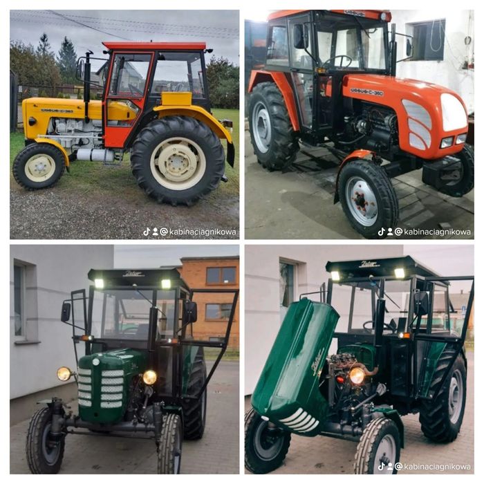 Kabina ursus ciągnik traktor rolniczy C-330 C-360 Mtz T-25 Ciachcin • OLX.pl