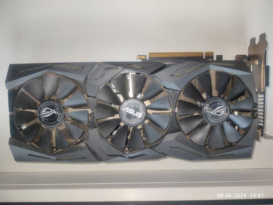 Відеокарта Asus RX 480 Gaming ROG-Strix 8gb: 2 500 грн. - Комплектуючі ...