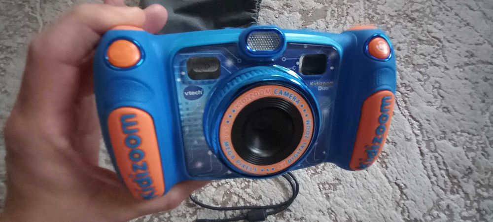 Aparat fotograficzny dla dzieci Vtech Kidizoom Duo niebieski Warszawa ...