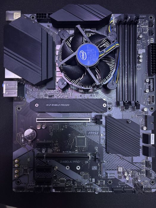 Материнская плата msi z490-а pro (s1200,Intel z490): 4 500 грн ...
