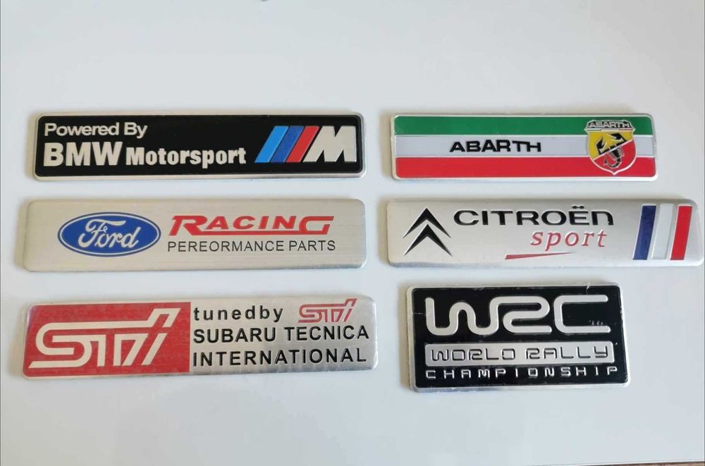 Simbolo Letras S3 S4 TDI FR M S Line A3 A4 VW BMW Ford Audi Mini ...