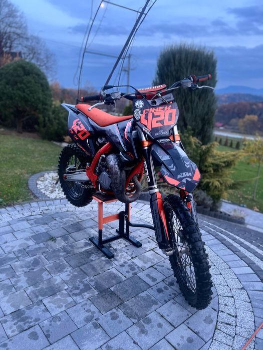KTM sx 85 2018. 37.3 mth po generalnym remącie silnika Raciechowice ...