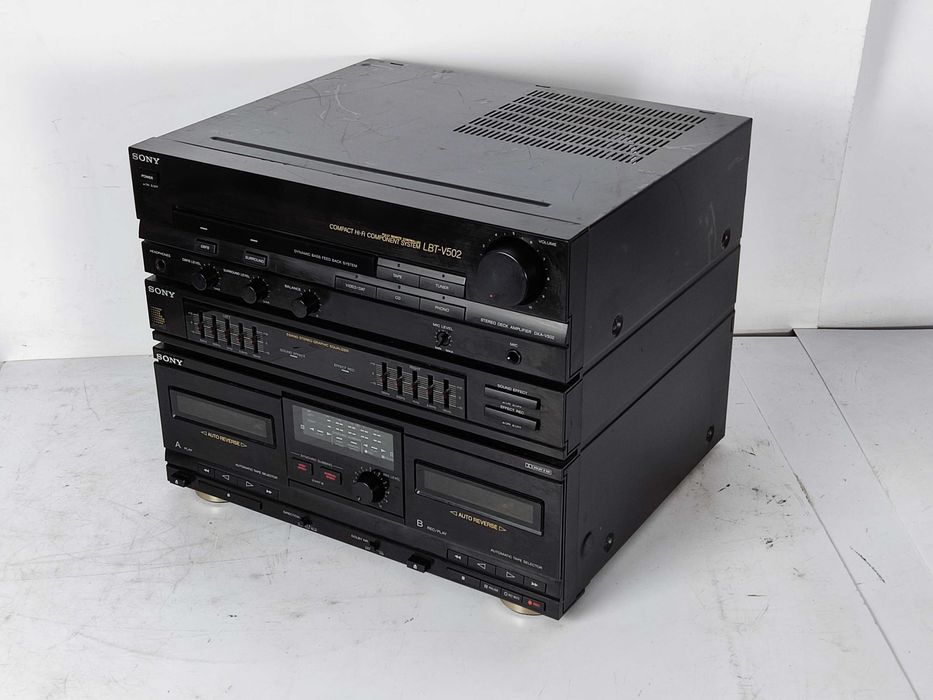 Wieża Sony LBT v502 wzmacniacz korektor tuner surround 6ohm Warszawa ...