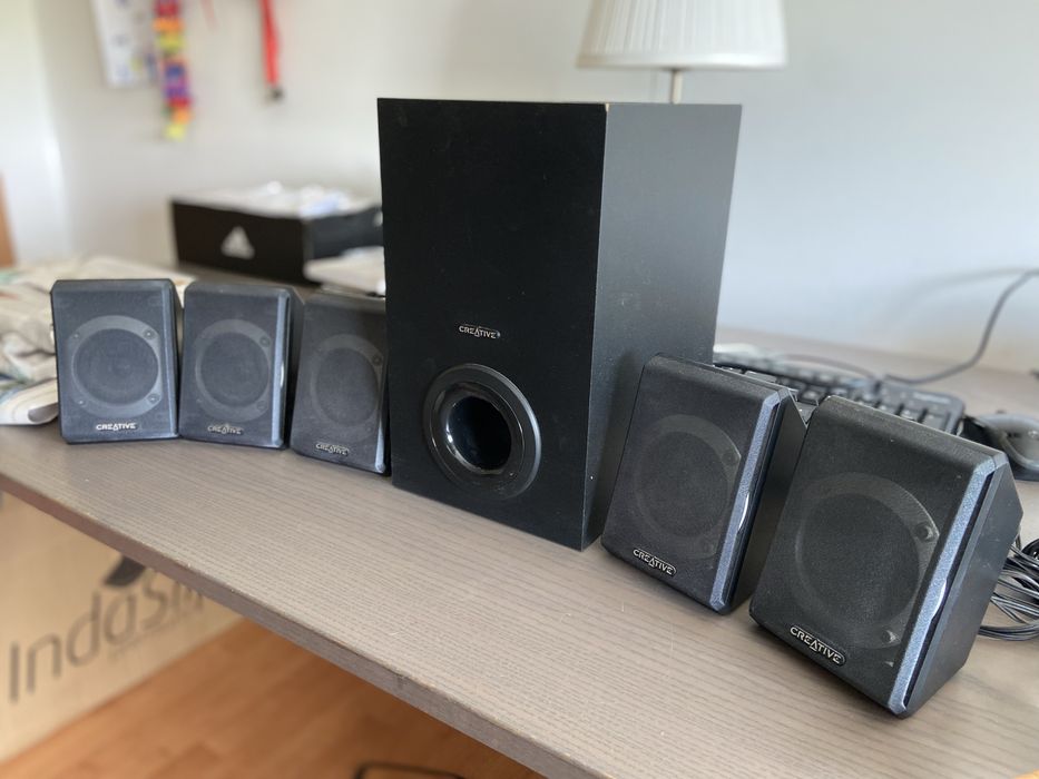 Colunas 5.1 Creative Inspire P580 Odivelas • OLX Portugal