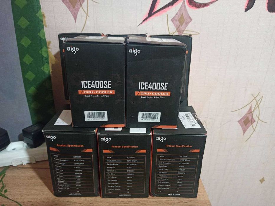 Кулер для процессора, вентилятор, башня Aigo ICE400SE: 419 грн ...