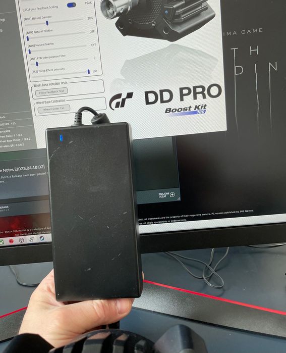 Fanatec zasilacz BOOST KIT 180W dający 8Nm do baz GT DD PRO CSL DD 5Nm ...