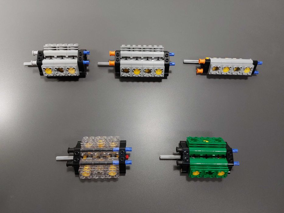 Lego Technic детали (оригинал) - лего дифференциал, редуктор, V6-V8 ...