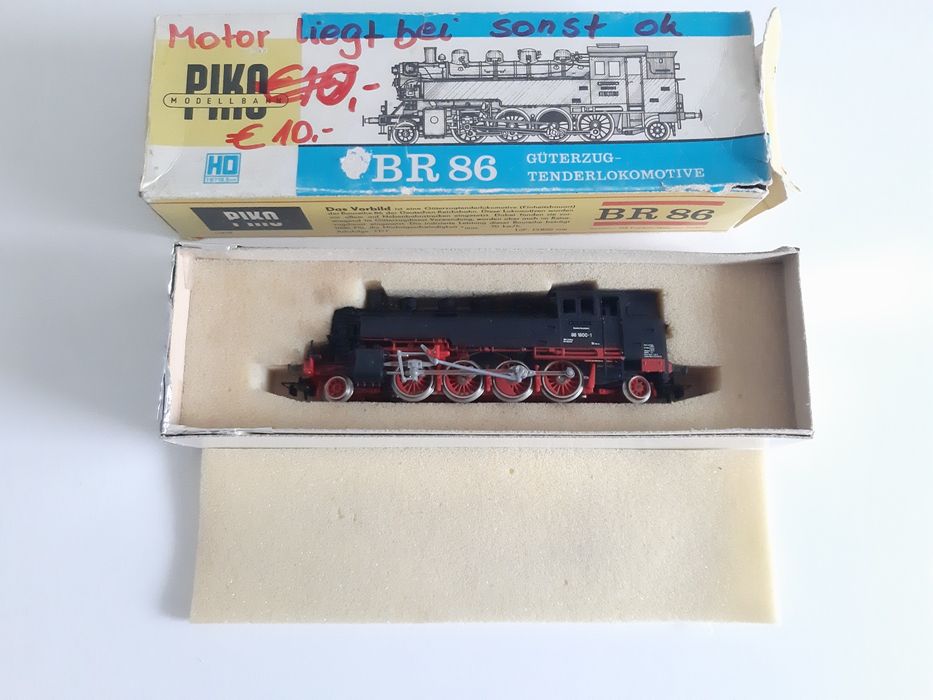 Lokomotywa Piko BR 86 H0 Środa Śląska • OLX.pl