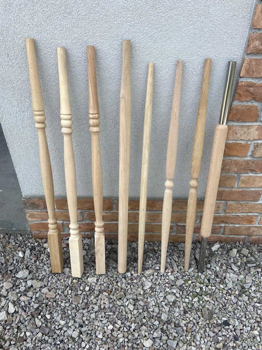 Tralki drewniane, słupy dąb, jesion, buk, orzech Otwock • OLX.pl
