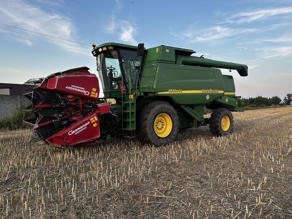Kombajn John Deere 9580 WTS 8.1l Geringhoff GS 480 Szczepanów • OLX.pl