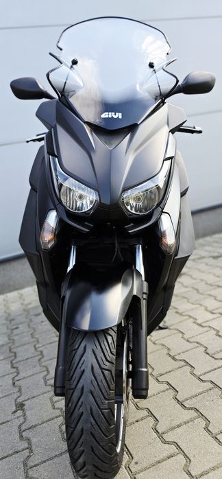 Yamaha x-max 125 YP 125 R xmax czarny mat wysoka szyba kufer Środa ...