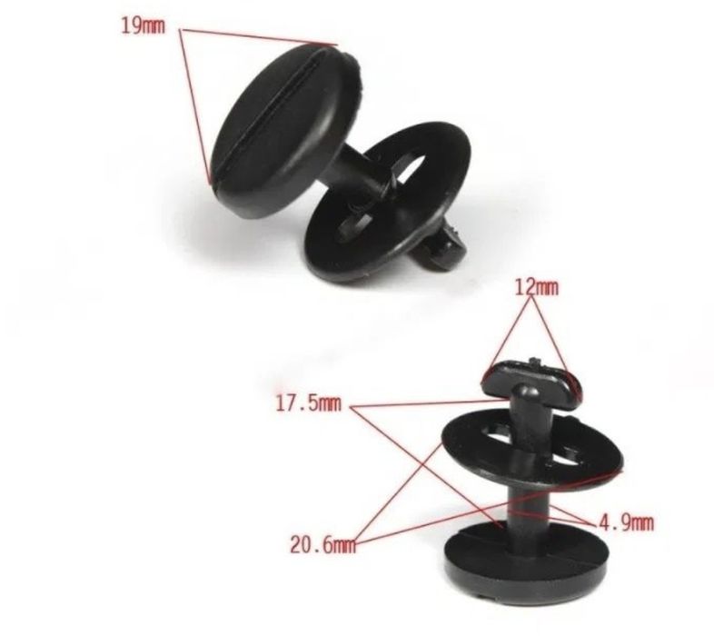 Клипса крепления ковриков BMW 3 5 E39 E34 E36 E46 E32 E38 51479416390: 15 грн. - Елементи ...