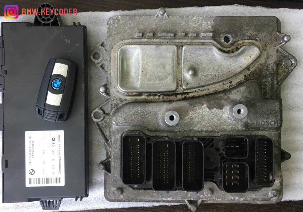 Прошивка прив'язка програмування смарт ключа чіпа іммо BMW Mini БМВ ...