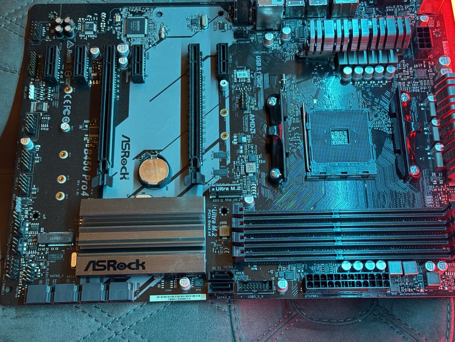 AM4 Материнская Плата AsRock B450 Pro4 + охлаждение AMD BOX: 2 750 грн ...