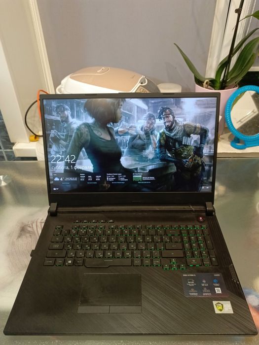 Игровой ноутбук Asus ROG strix g731gt ICore i7 8750H GTX 1650 16 RAM ...