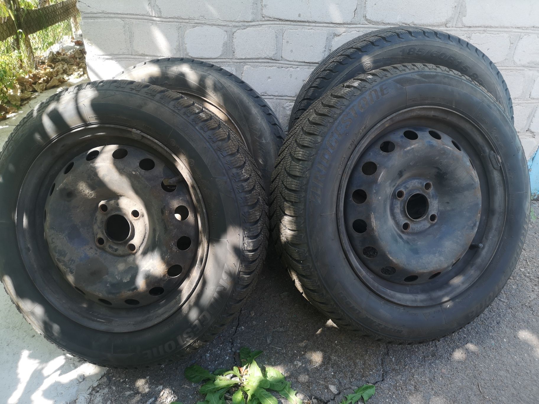 185 60 r15 колеса в сборе 5600: 1 400 грн. - Колеса в сборе Житомир на Olx