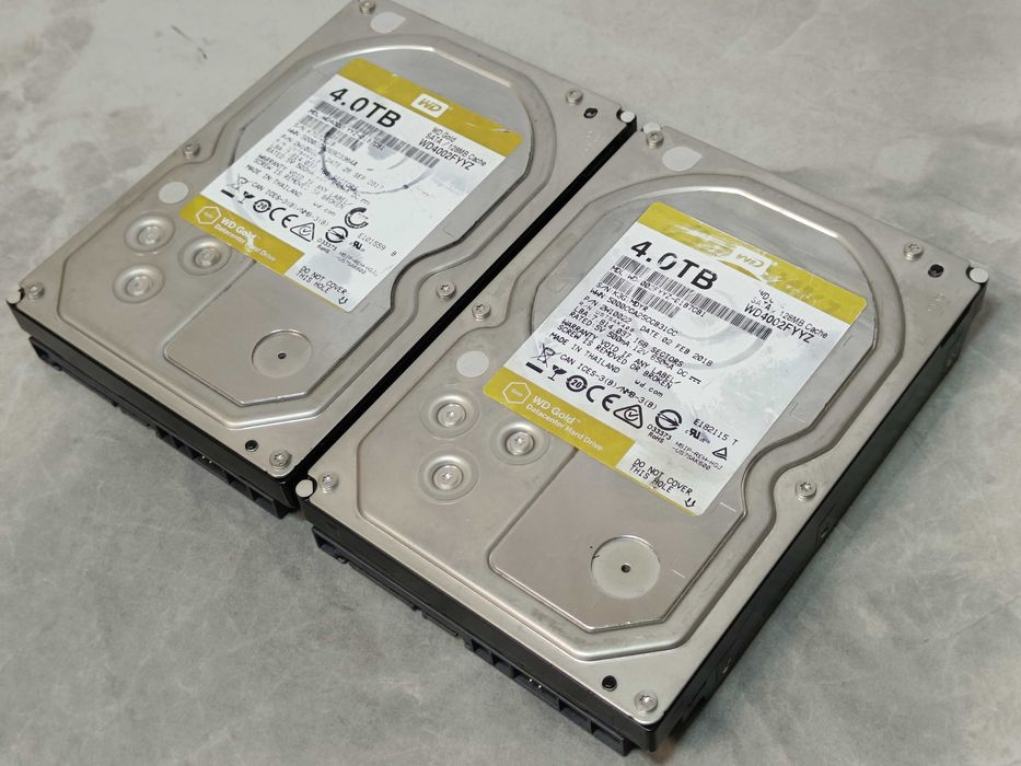 Хард Диск HDD Western Digital GOLD 4 TB 7200rpm 128mb CASH WD4002FYYZ ...