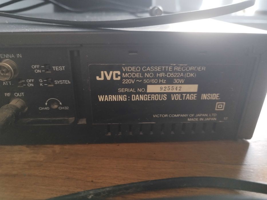 Sprzedam magnetowid JVC Inowrocław • OLX.pl