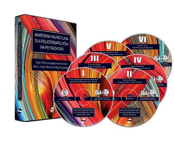 KURS Anatomia palpacyjna dla Fizjoterapeutow na DVD NOWE Poznań Stare Miasto • OLX.pl