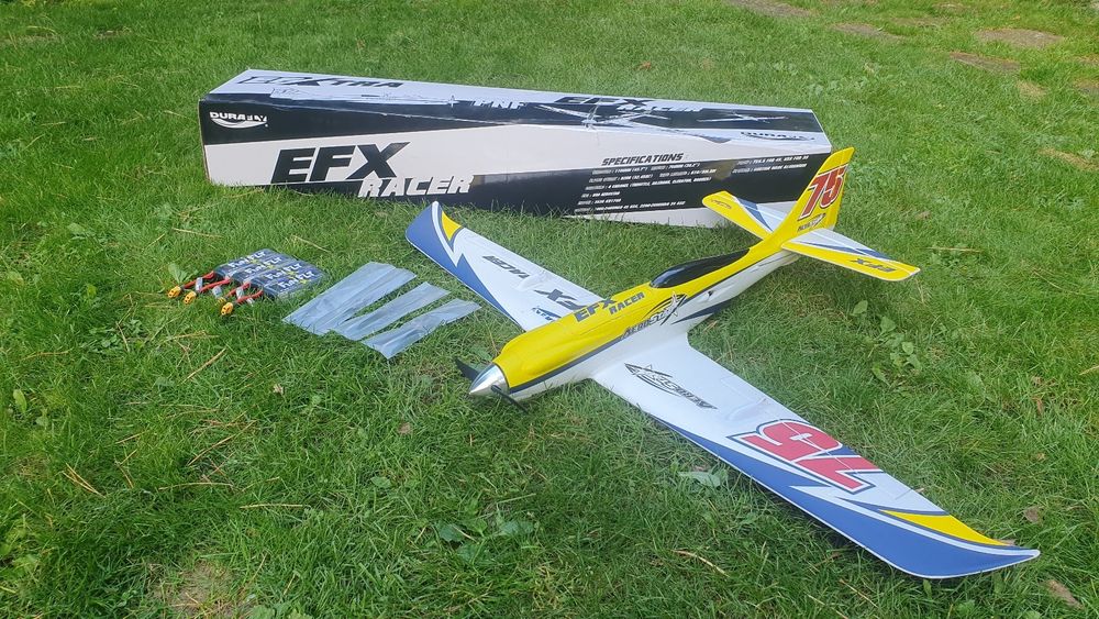 DuraFly EFX Racer, 4 Akumulatory (Spektrum Samolot RC) Pierzchnica • OLX.pl