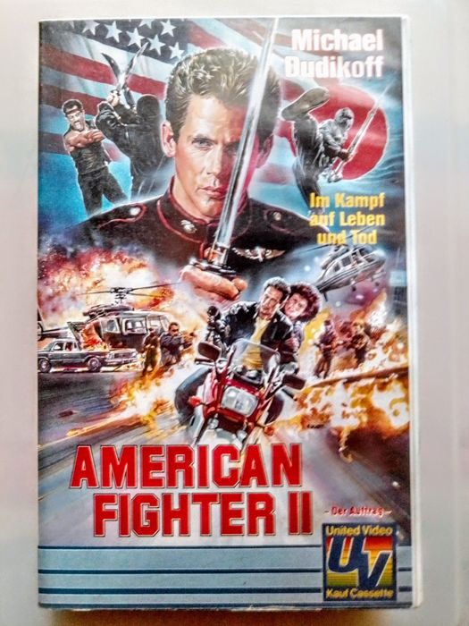 Cassete VHS American Fighter 2 ( Edição Rara ) Amora • OLX Portugal