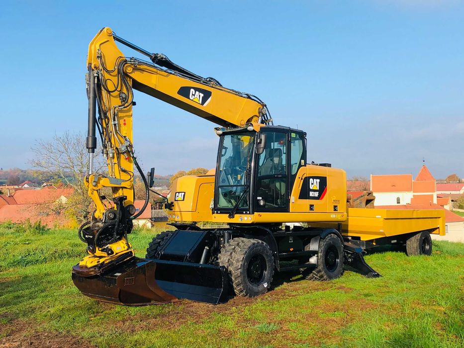 Koparka kołowa Caterpillar M316F Warszawa Praga-Północ • OLX.pl