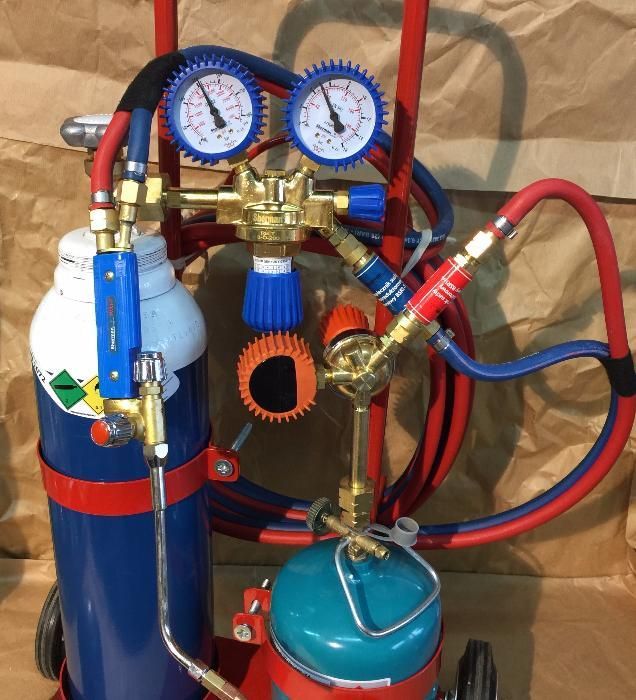 PALNIK Gazowy ZESTAW do LUTO-SPAWANIA Sherman Oryginał Nowe Zestawy ...