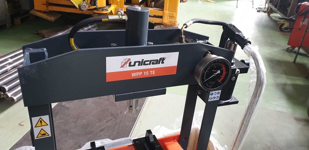 Prasa warsztatowa hydrauliczna 15t stołowa niska Unicraft WPP 15 TE Kleosin • OLX.pl