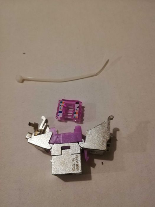 Wkład gniazda keystone RJ45 STP kat.6a MMC BC6AFSTL Wołomin • OLX.pl