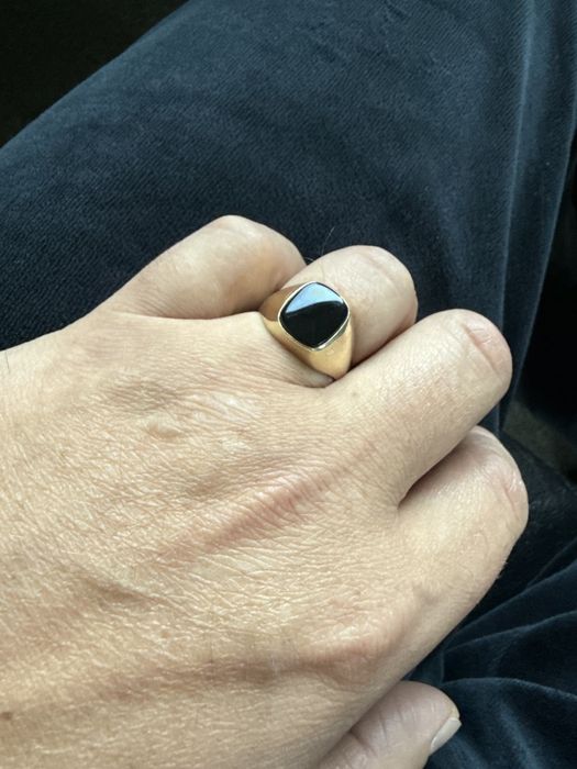 Złoty sygnet 585 w cenie złomu Karpacz • OLX.pl