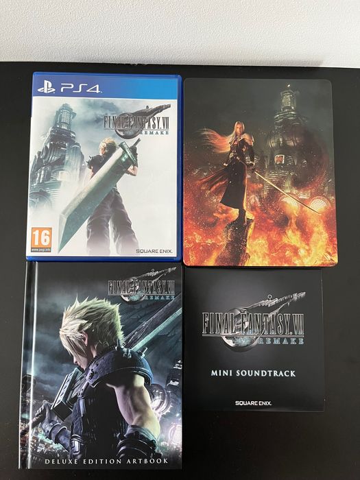 Final Fantasy VII Remake - Deluxe Edition PS4 Żukowo • OLX.pl