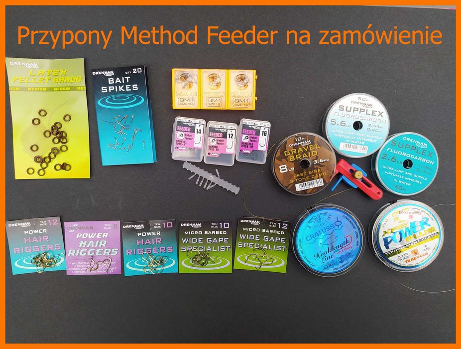 Przypony Method Feeder - zestaw nr 2 40 szt Warszawa Ursus • OLX.pl