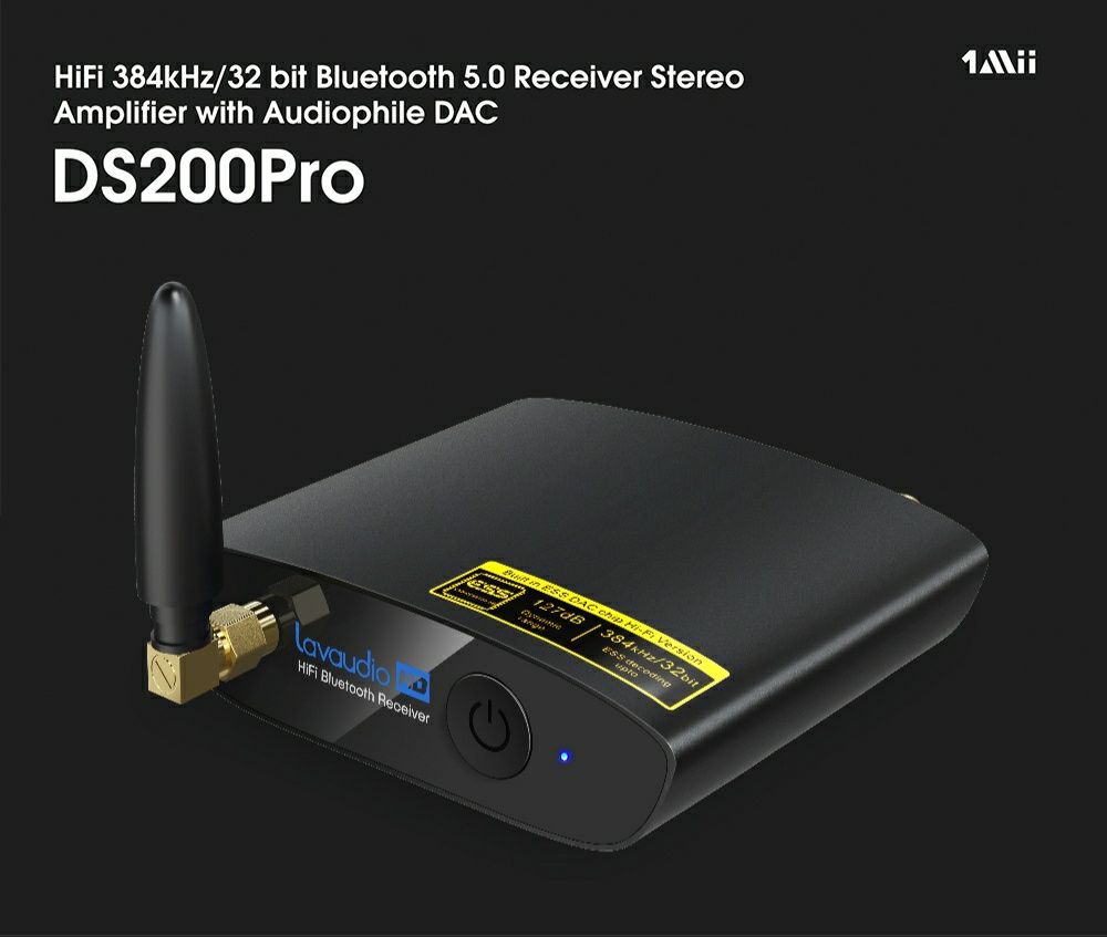 Lavaudio 1Mii DS200 Pro удиодекодер LDAC Цифровой усилитель Bluetooth5 ...