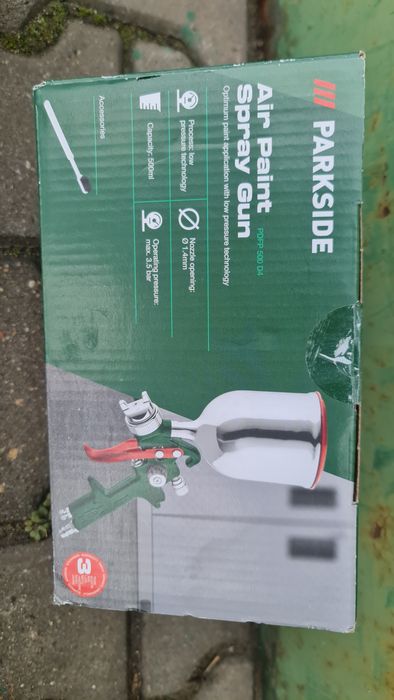 Pistolet do malowania Parkside PDFP 500 D4 Świętochłowice • OLX.pl