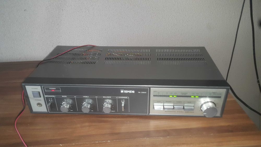 Dobrej Klasy stary wzmacniacz TENSAI TA-330 marka jak SANSUi z epoki Bytom • OLX.pl