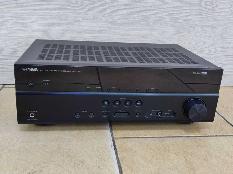 Amplituner YAMAHA RX-V373 + adapter bluetooth + pilot Pruszcz Gdański • OLX.pl