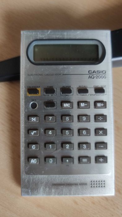 Calculadora Casio AQ-2000 vintage Setúbal (São Julião, Nossa Senhora Da ...