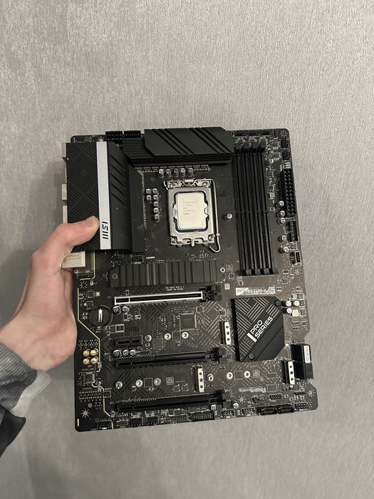 Комлект, материнська плата msi pro z-690-a та i5 14400f: 13 500 грн. - Комплектуючі та аксесуари ...