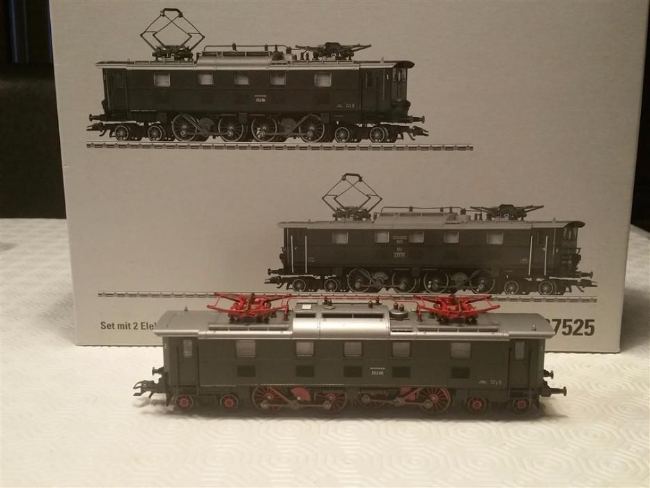 MARKLIN 37525 set de 2 Locomotivas Eléctricas DRG EP5 21534 e E52 06 ...