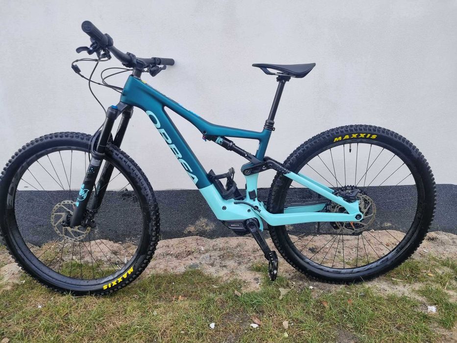 ROWER ELEKTRYCZNY ORBEA RISE M20 Green Ocean + Range Extender jak nowy ...